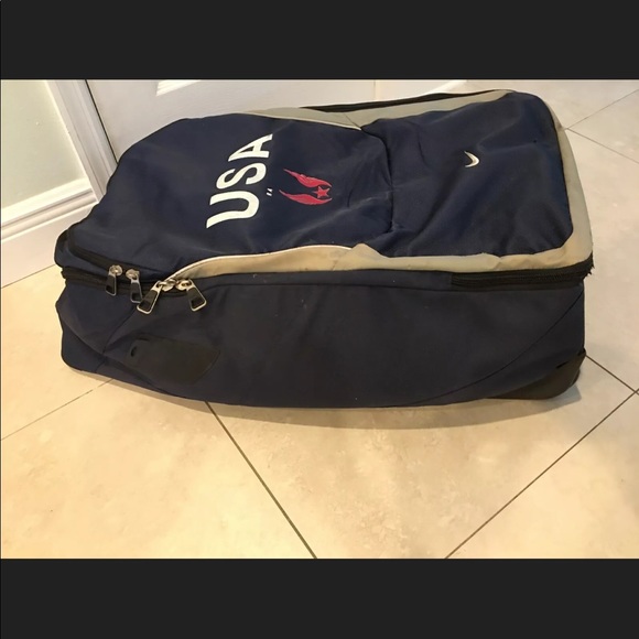 Nike | Bags | Olympic Team Usa Nike Roller Luggage Track Field | Poshmark